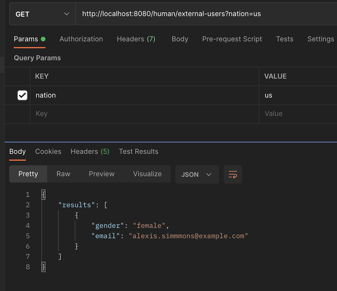 feign client 사용해보기 - 해보고나면 별거아니다